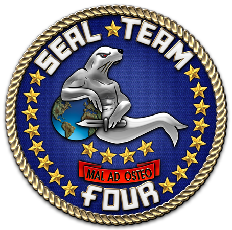US+Navy+SEAL+Team+Four+[ST4][Patch][1.5].png (454×450) | Navy seals, Us ...
